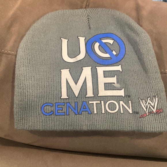 WWE | Accessories | Wwe Official Merchandise John Cena Beanie | Poshmark
